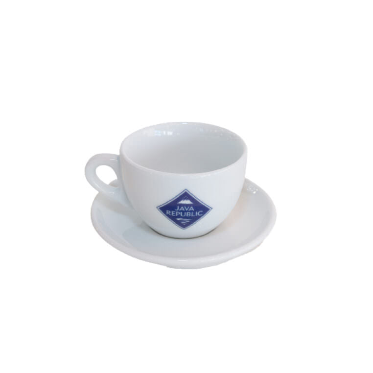Java Republic Cups with Saucer | Java Republic Branded Merchandise