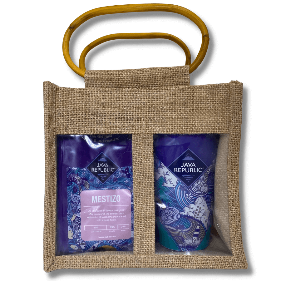 Jute Bag Gift Set | Premium Coffee Gifts | Java Republic – Java Republic