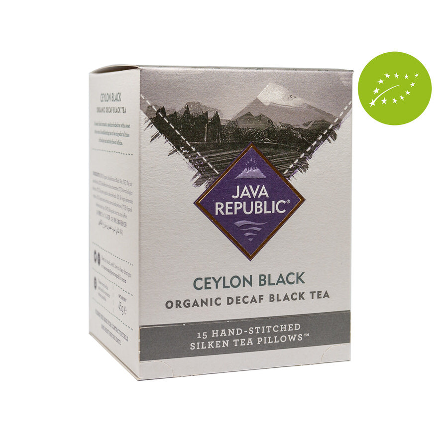 Ceylon Black Organic Decaf Black Tea | 100% Organic Cleansing Tea ...