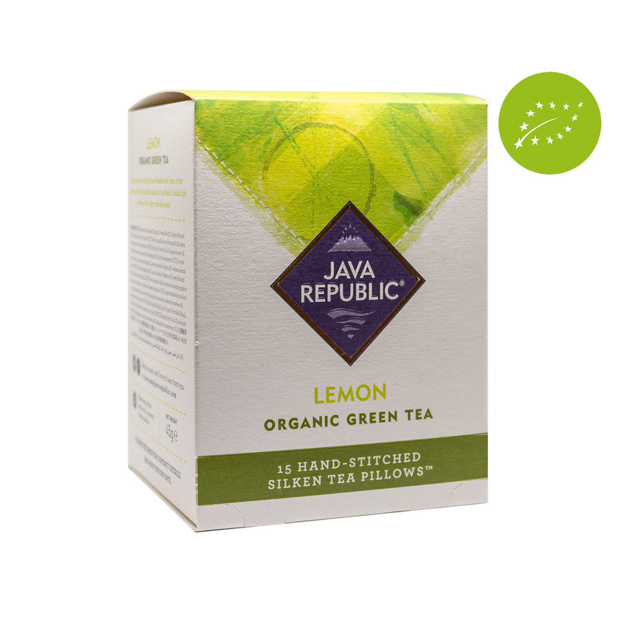 Lemon Organic Green Tea | 100% Organic Cleansing Tea – Java Republic